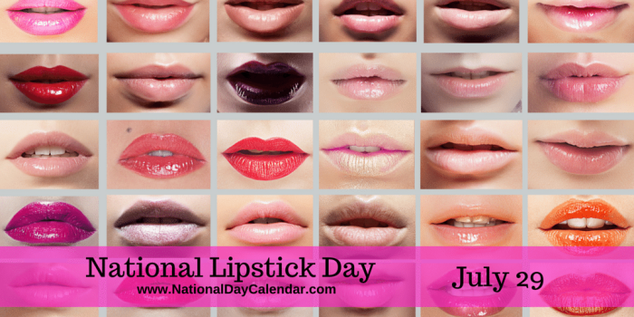 National Lipstick Day! – Hannah McKnight