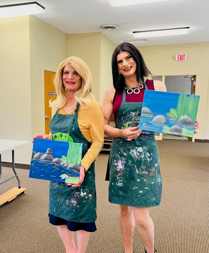 From Makeup Brushes to Paint Brushes! – Hannah McKnight